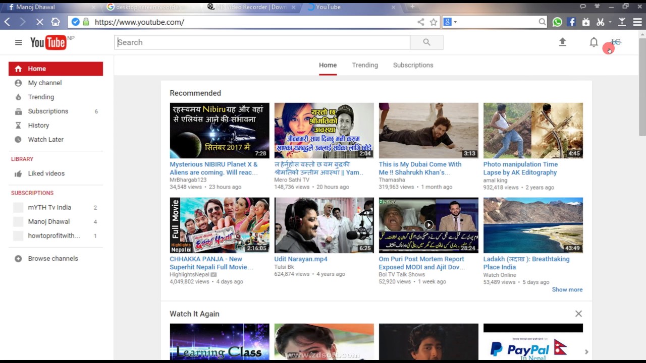 How show youtube Channel Views - YouTube