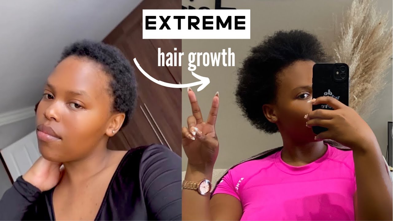 HOW I DOUBLED MY HAIR GROWTH using this oil - YouTube