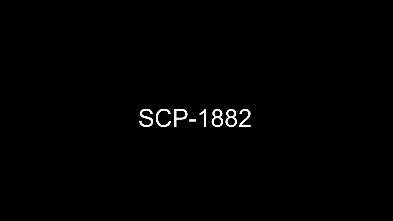 SCP-1882 - MC&D Television | Reading - YouTube