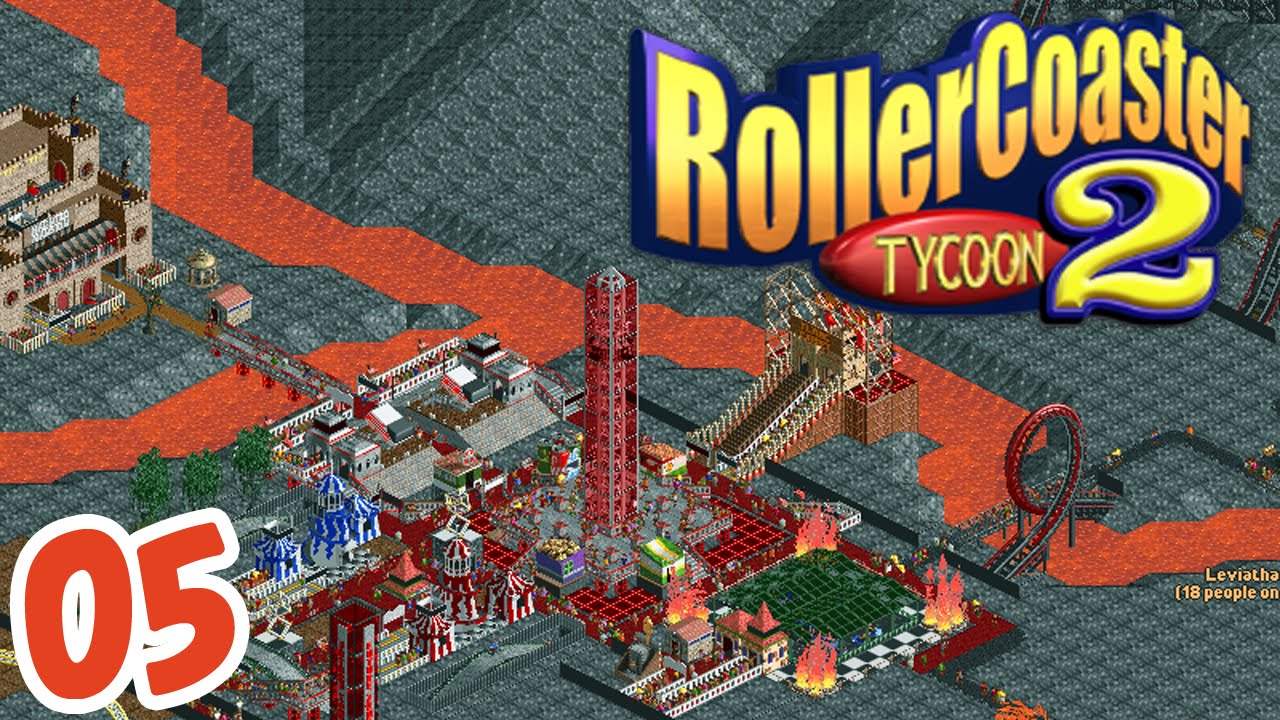 RCT2 05 Building A Roller Coaster - YouTube