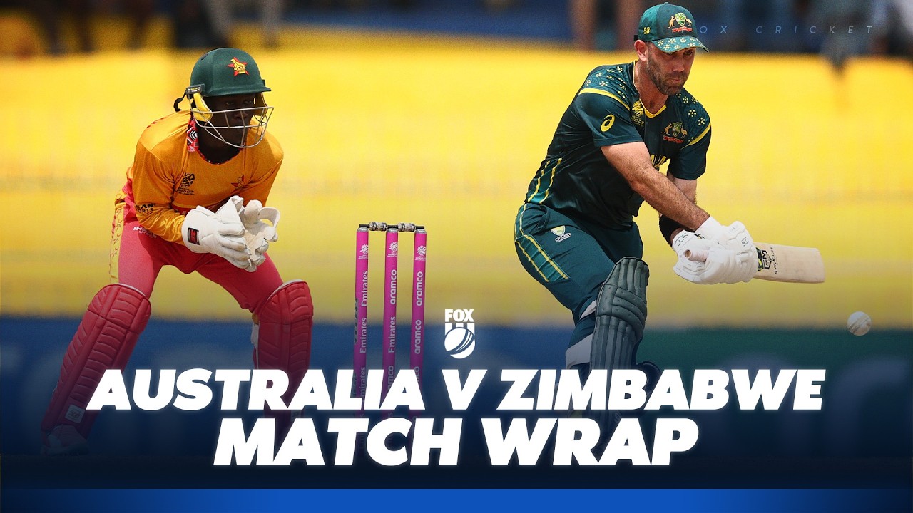 Top Order Collapse! 🫣 Aussies Suffer Shock Defeat to Zimbabwe in World ...
