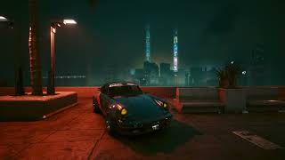 Porsche 911 II (930) Turbo - Theme Live Wallpaper City SFX ASMR -  Cyberpunk 2077