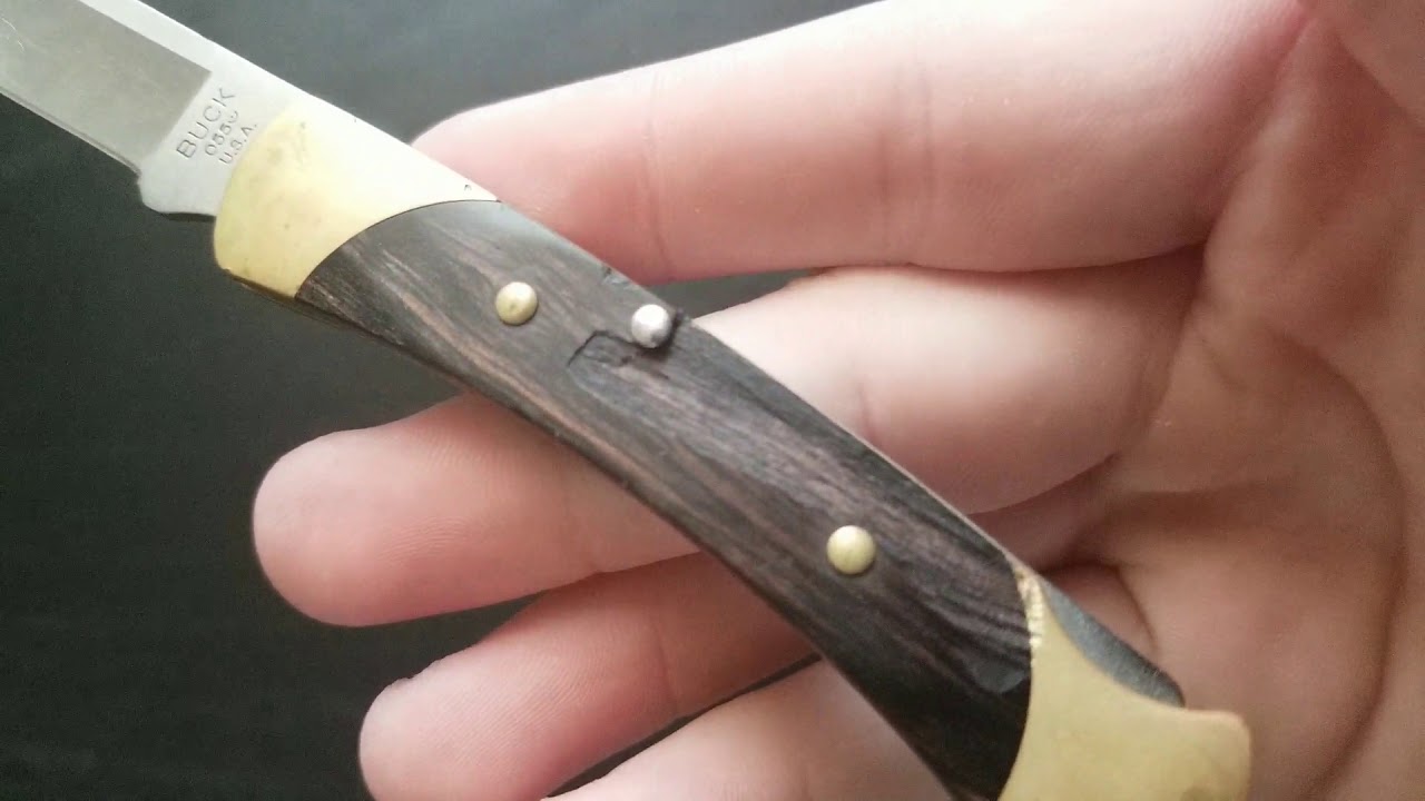 Buck 55 review - My first EDC - YouTube