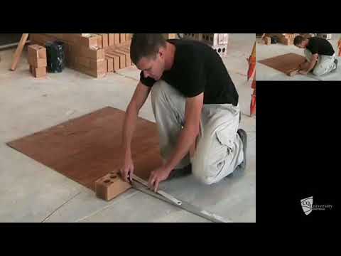 Setting Out Serpentine Brick Wall ("Crinkle Crankle" Wall) - YouTube