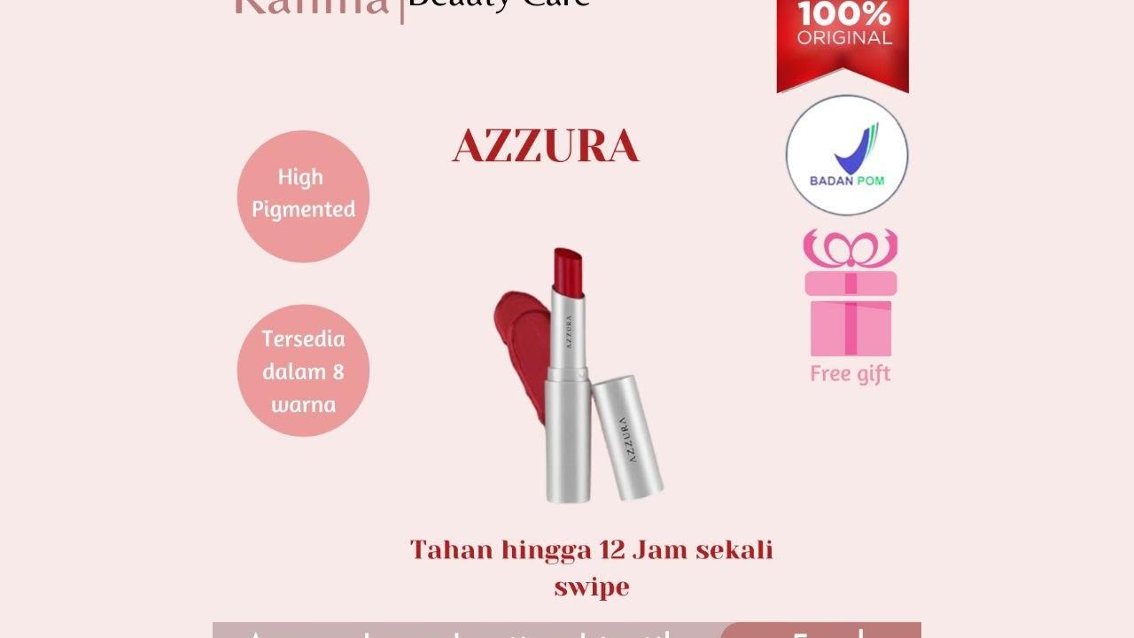 Azurra Lipstik Matte Long Lasting Lipstick Azzura - YouTube