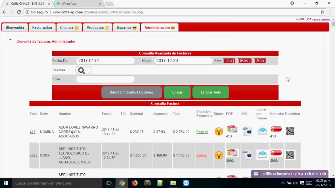 TUTORIAL COMO CONSULTAR FACTURAS Y MAS... - YouTube