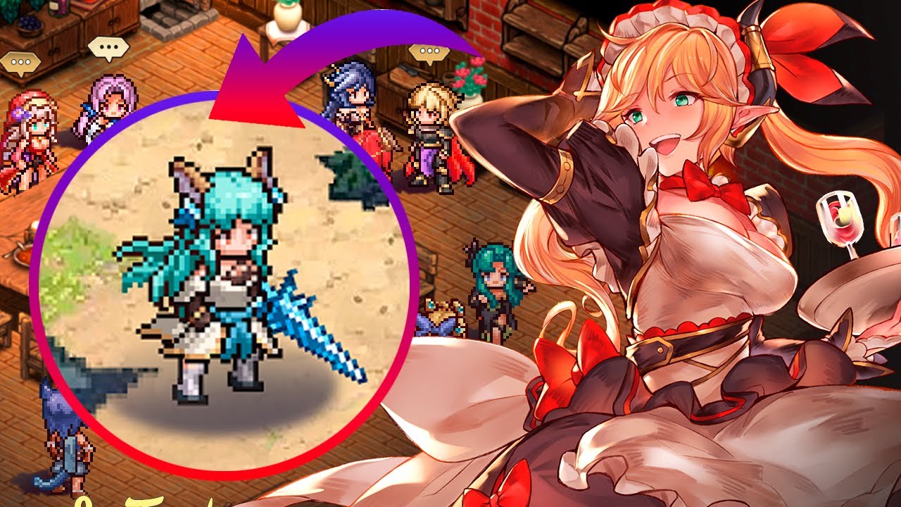 Endless Grades: Pixel Saga Best RPG Game Mobile Android ios Gameplay - YouTube