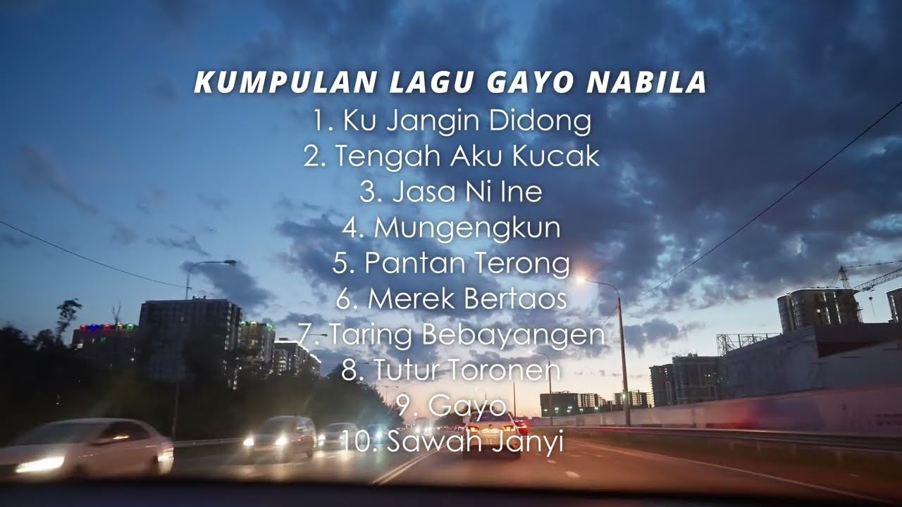 KUMPULAN LAGU GAYO NABILA - KUMPULAN LAGU GAYO TERBAIK 2023 - YouTube