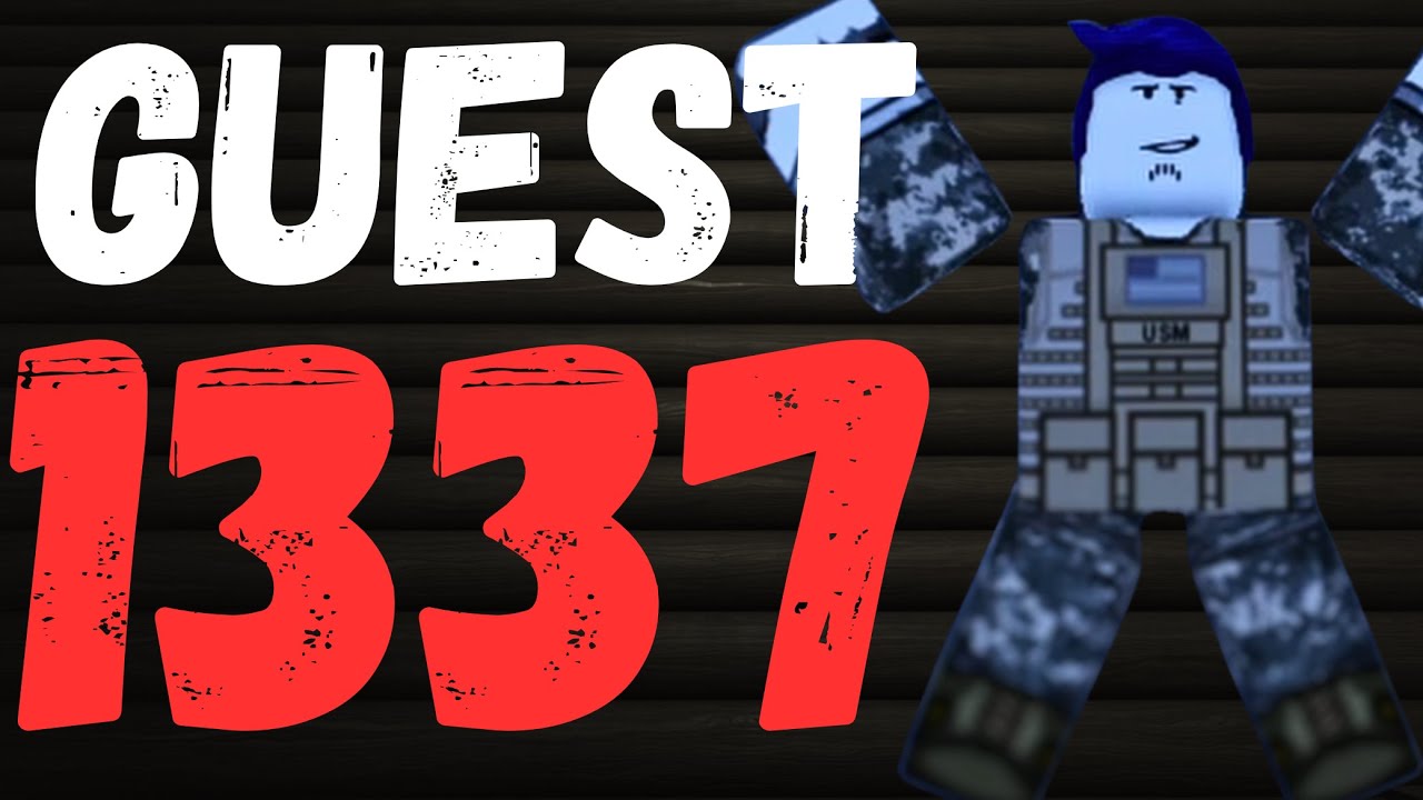My Experience With Guest 1337 (Roblox Forsaken) - YouTube