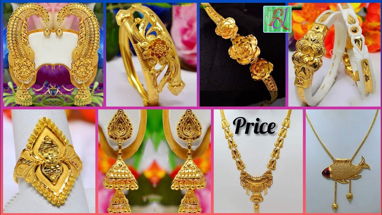 gold Sakha badhano and choker necklace bangles designs with price - YouTube
