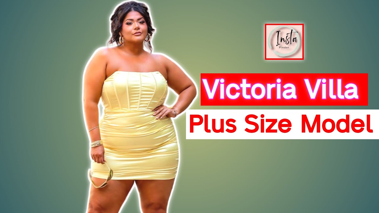 Victoria villa 🇺🇸...| American Gorgeous Curvy Plus-sized Fashion Model ...