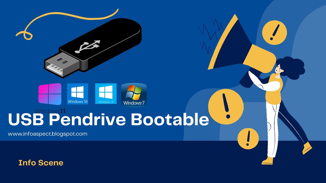 How to make USB Pendrive bootable using Command Prompt | windows 11, 10 ...