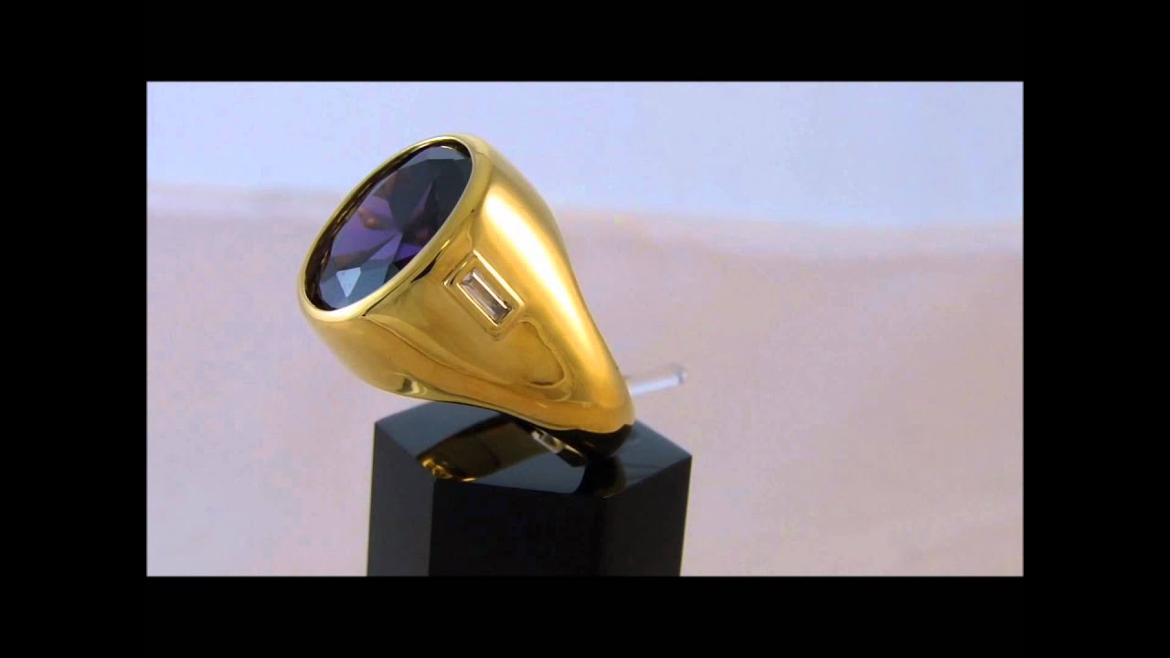 Elvis Presley Amethyst Ring - YouTube