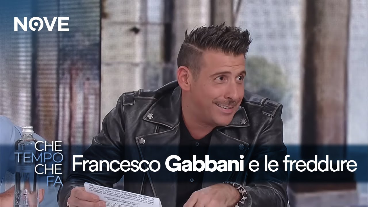 Francesco Gabbani e le freddure | Che tempo che fa - YouTube