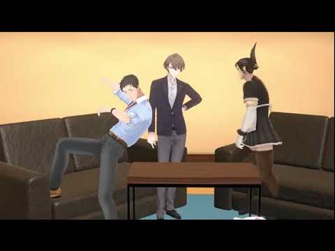 [Nijisanji 3D] Chaika, Yashiro and Kagami build Nintendo Labo Robot