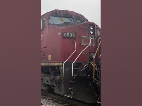 CP 8806 sits at Mannheim - YouTube