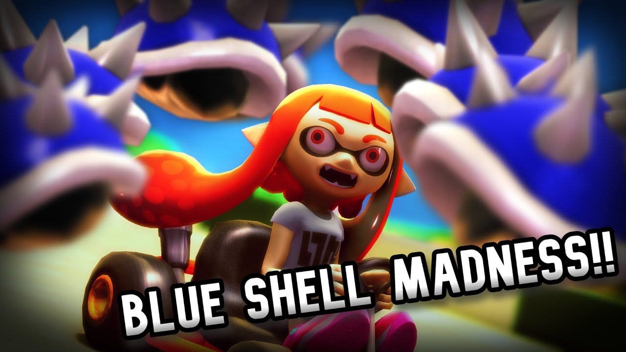 Mario Kart 8 Deluxe But It's Only Blue Shells! - YouTube