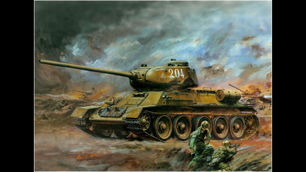 5 cosas que no sabias del tanque sovietico T_34/85 - YouTube