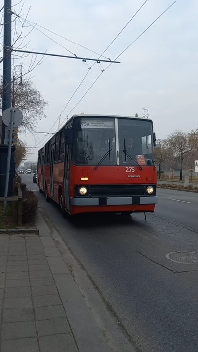 Ikarus 280T (GVM) halad a 75A vonalon egy kedves sofőrrel ️ #troli #ikarus #bkk - YouTube