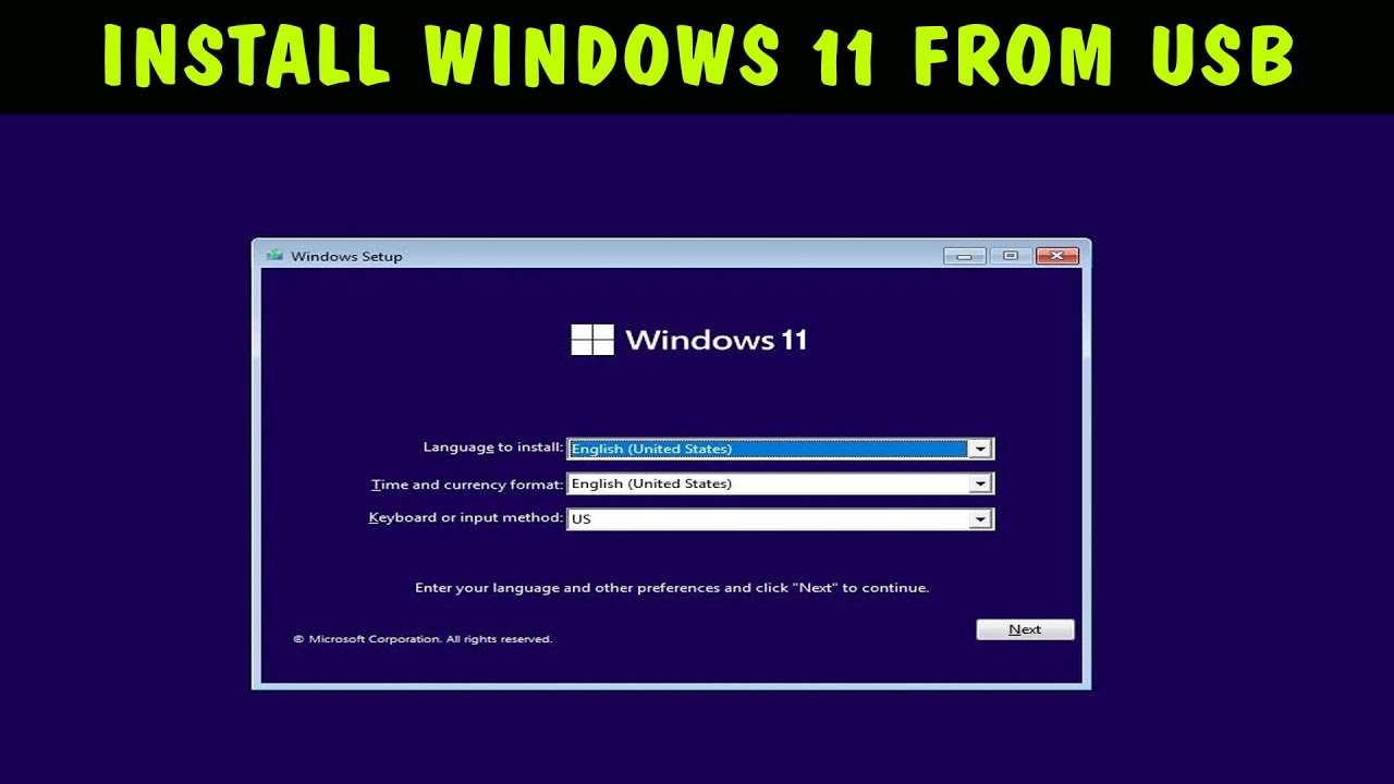 How to Install Windows 11 from a USB Flash Drive | How to Install Windows 11 From USB Flash ...