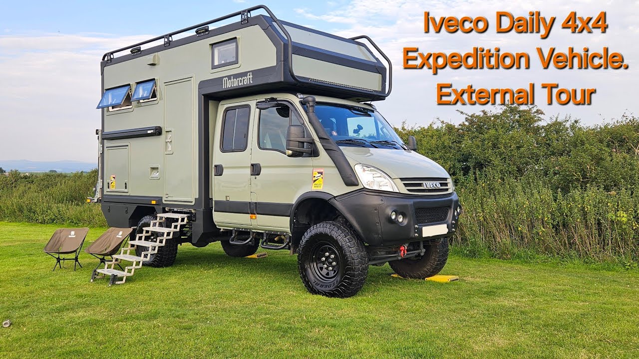 The Best External Tour | Iveco Daily 4x4 Expedition Overland Camper ...