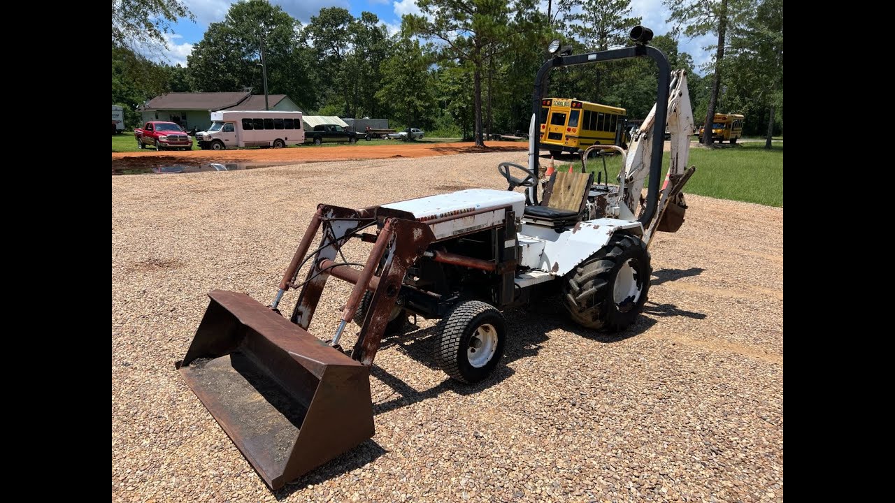 Dig It 198T 2WD Loader Backhoe SN533 Lot#345 - YouTube