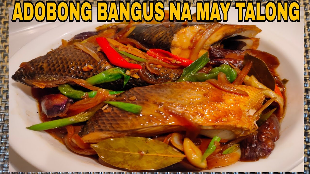 ADOBONG BANGUS NA MAY TALONG - YouTube