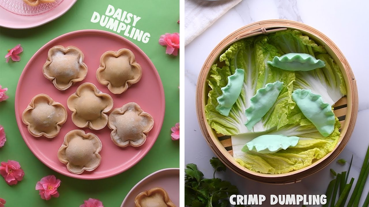 I'm filling good! 18 different dumplings to wrap your hands around. 🥟 ...