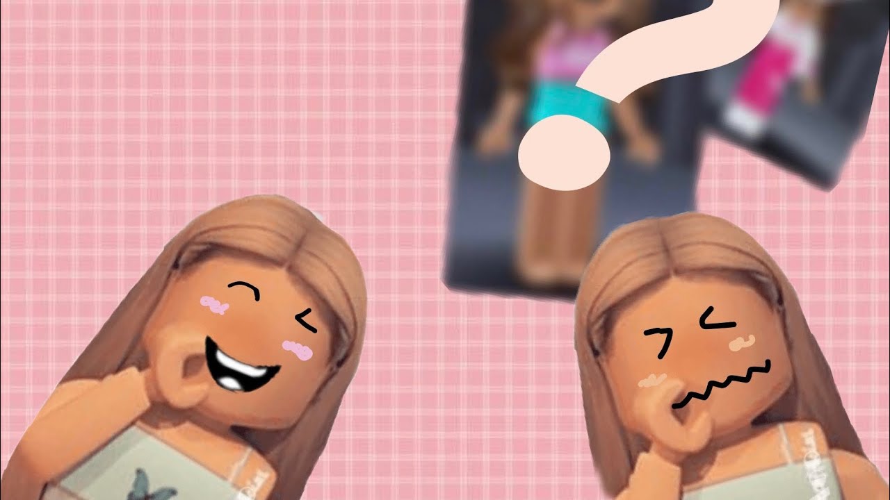 My twin sister picks my avatar in roblox! - YouTube