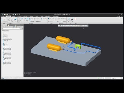 Piping tutorial: Part1 - How to route a pipes - YouTube