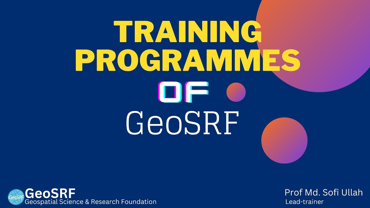 Training in Geospatial Science and Research Foundation - YouTube