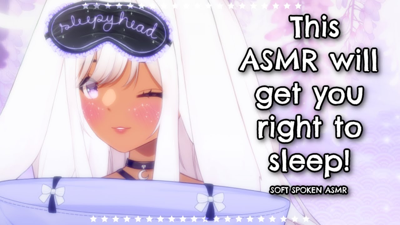 [VTUBER-ASMR] THIS ASMR will get you right to sleep~ mic scratching ...