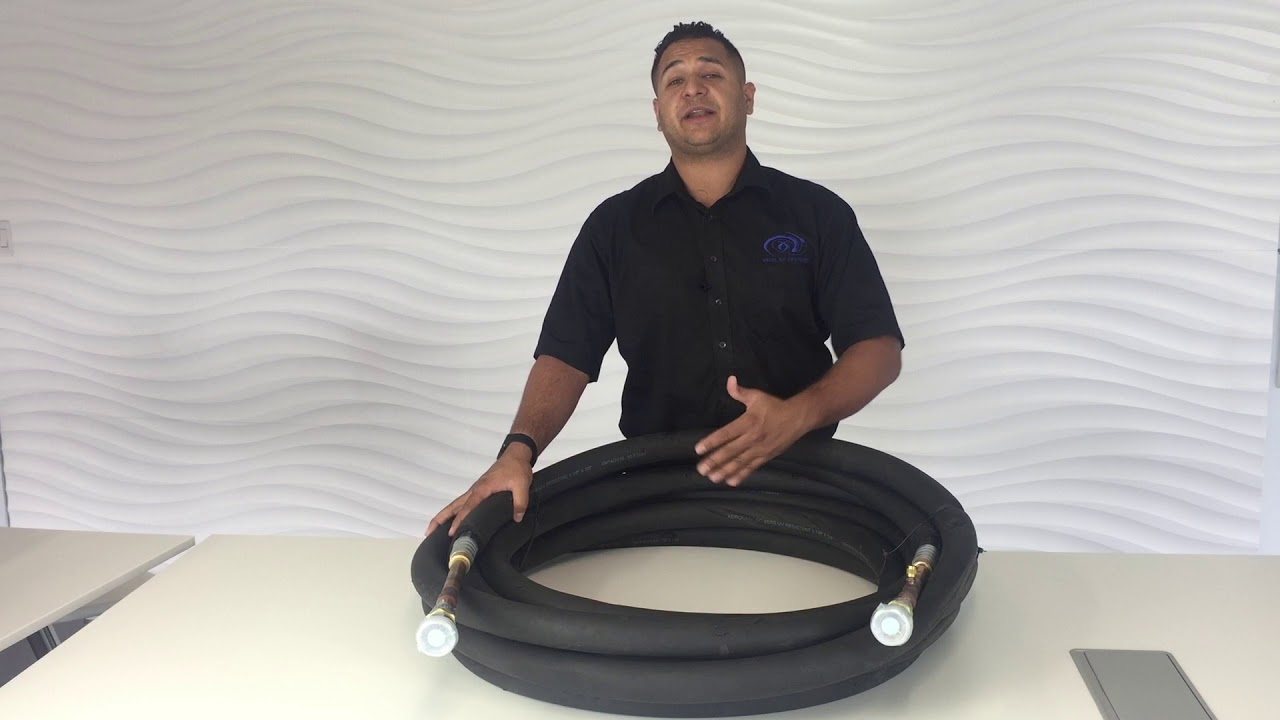 R-22 and R-410A Refrigerant-Compatible Flexible Linesets - YouTube