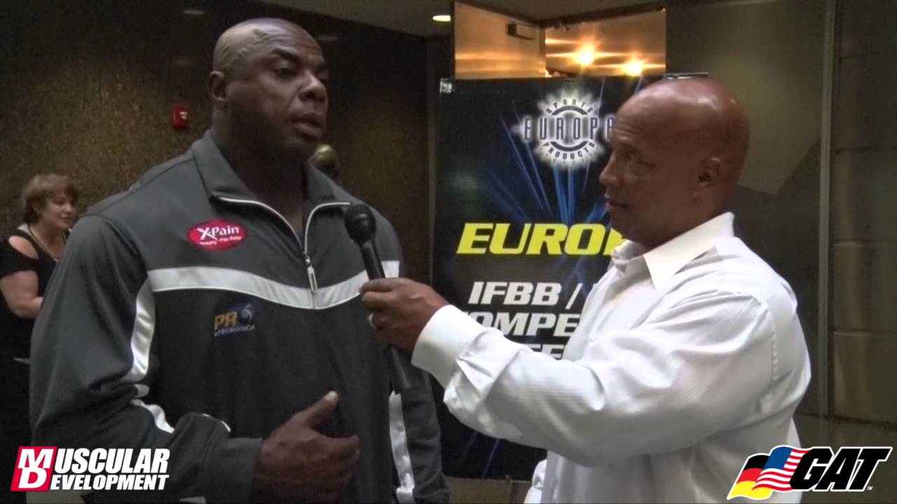 Toney Freeman Pre-show Interview | IFBB Dallas Europa 2015 - YouTube