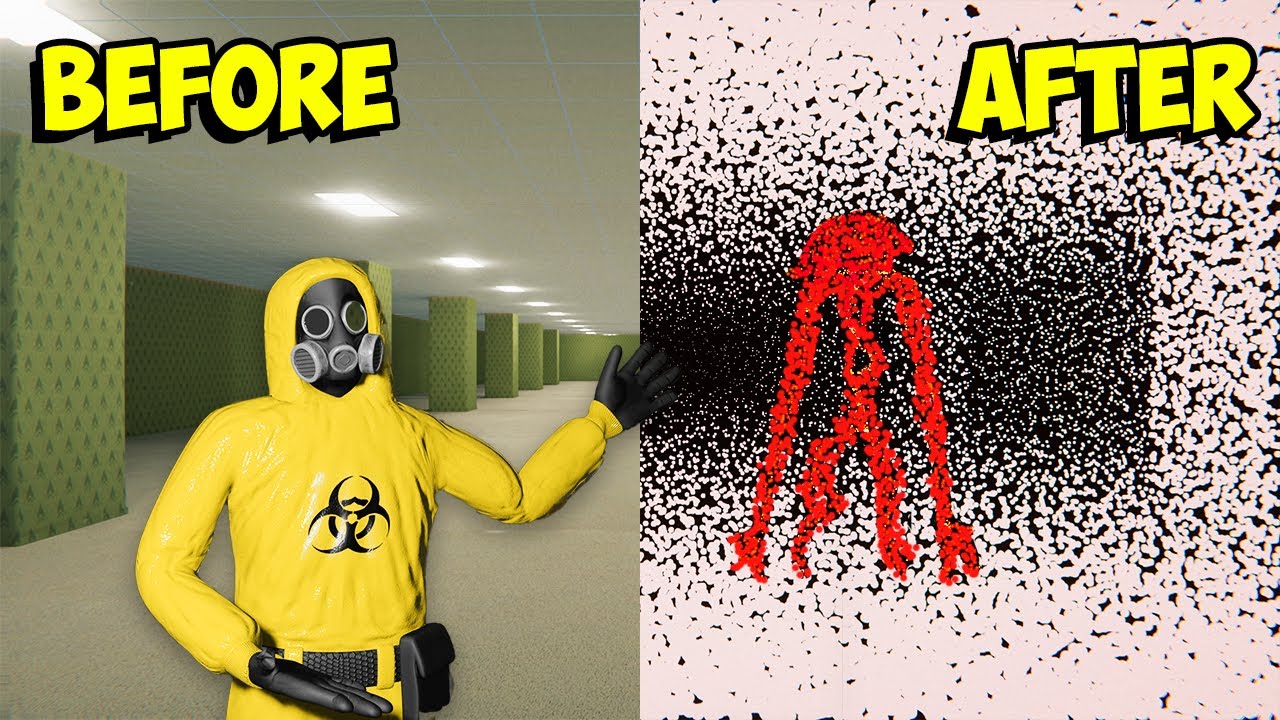 I Turned the Backrooms into a LiDAR HORROR GAME… - YouTube