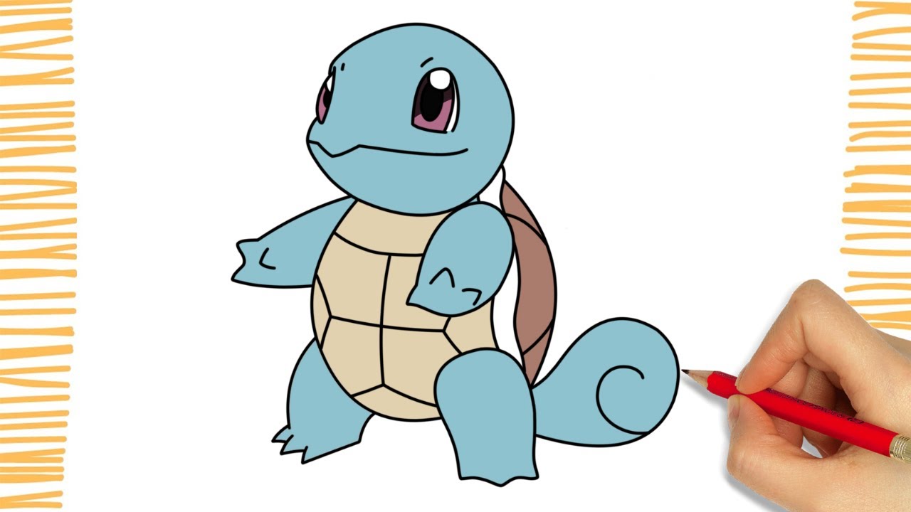 How to Draw SQUIRTLE I Easy I Pokémon - YouTube