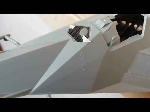 F-117 1/32 FLIR motion - YouTube