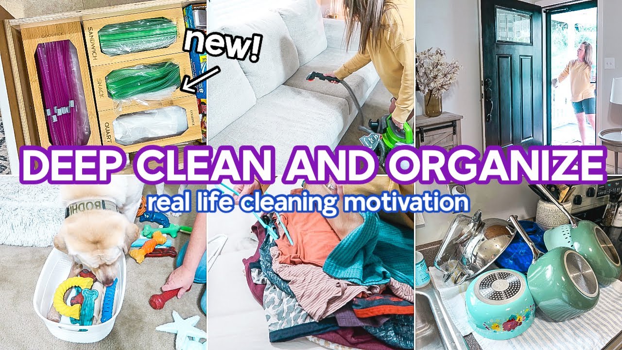 ORGANIZE AND DEEP CLEAN WITH ME | GOODPICK STORAGE ORGANIZING - YouTube