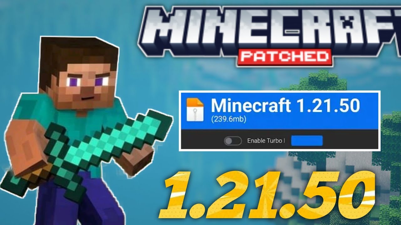 Finally Minecraft 😃🔥 Patched 1.21.50 apk Released. Minecraft Patched 🔥 ...