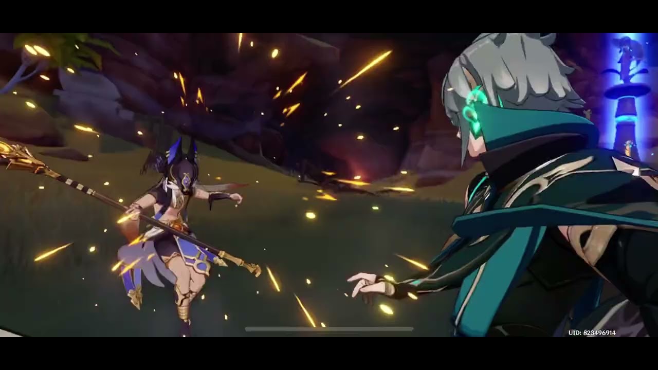 Genshin impact. Cyno first appearance - YouTube