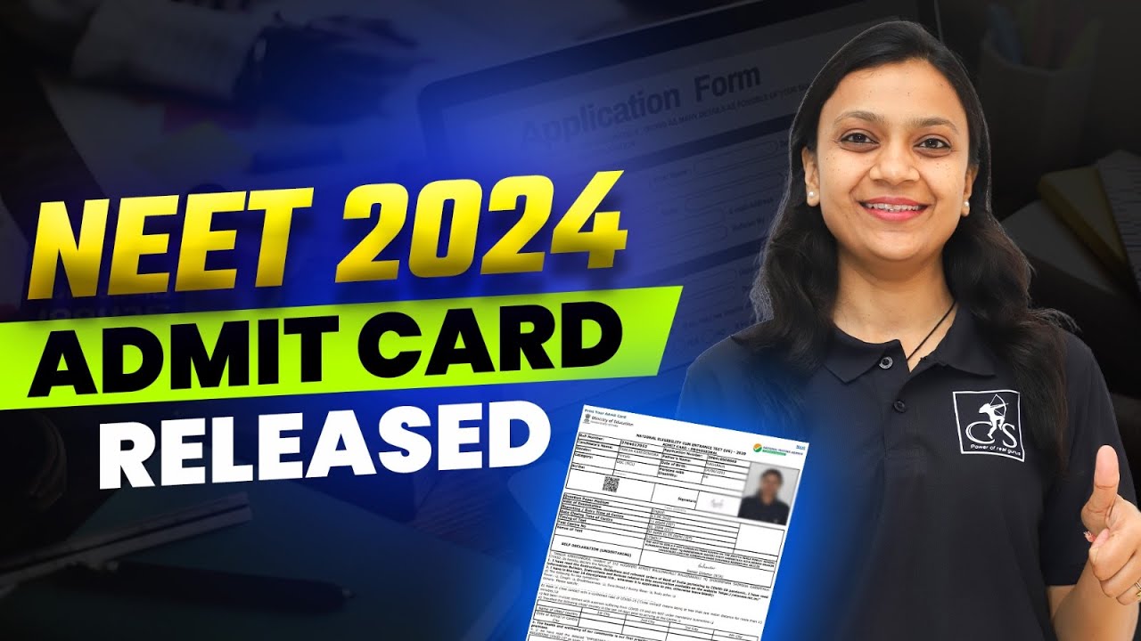 NEET 2024 Admit card | How to fill admit card | #neet2024 #nta - YouTube