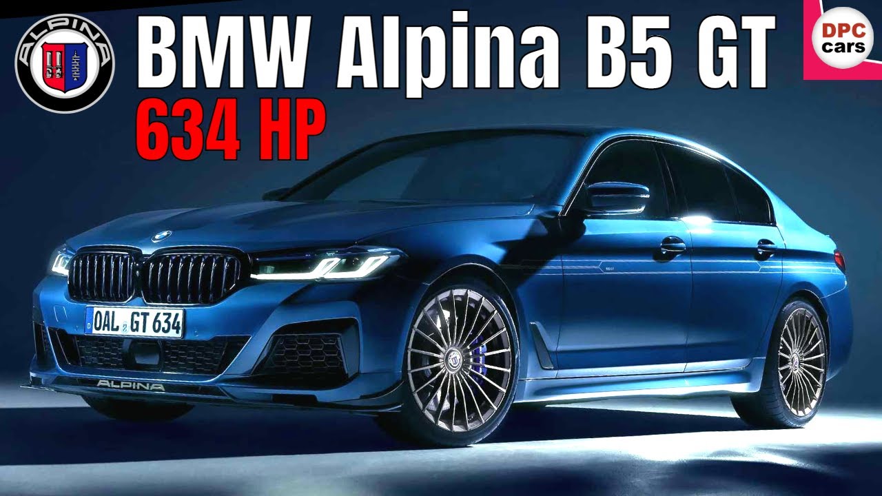BMW Alpina B5 GT boasts Tuner's Strongest Engine with 634 HP - YouTube