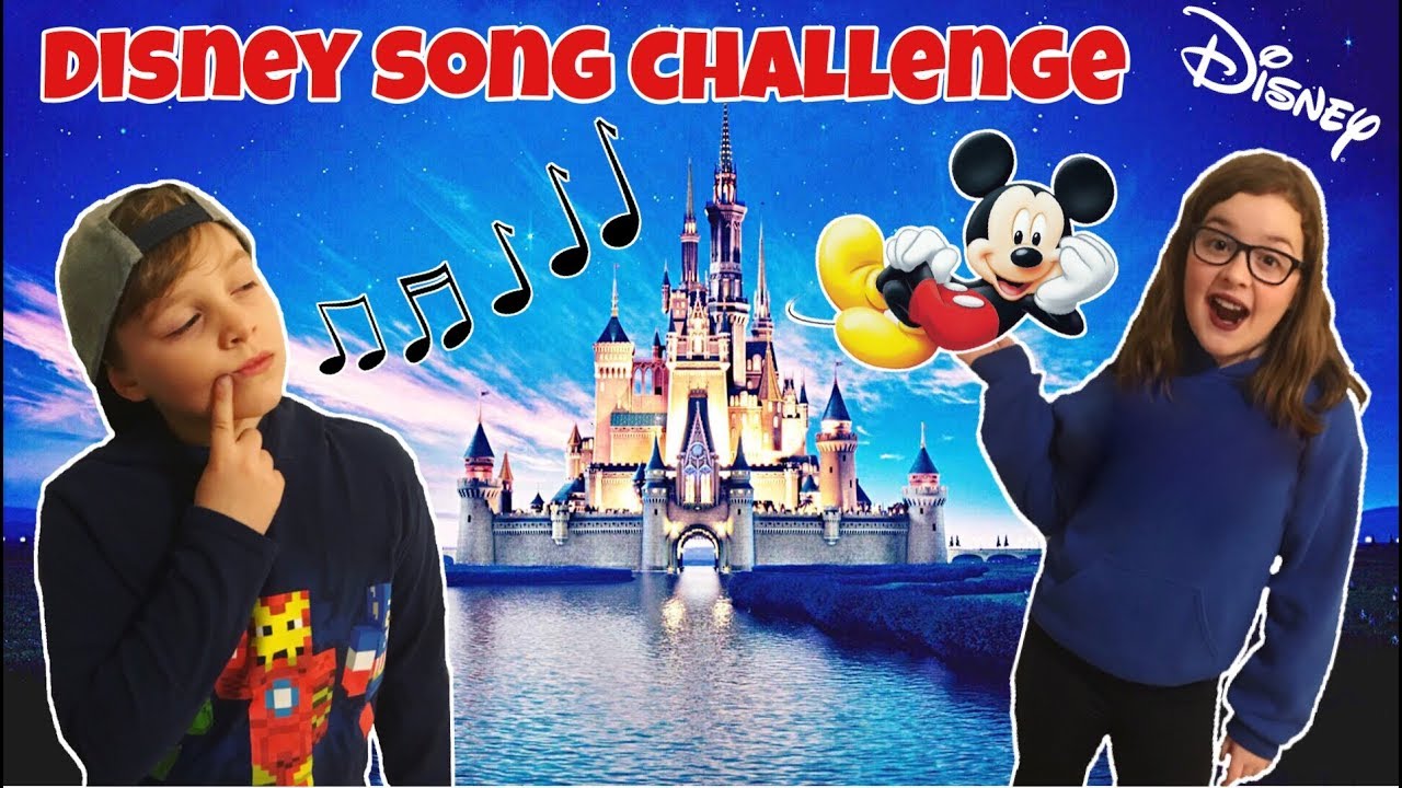 DISNEY SONG CHALLENGE!! - YouTube