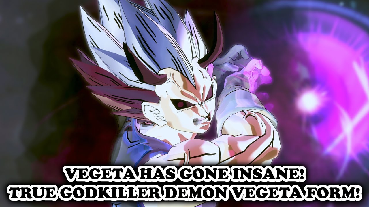 ULTRA DEMON VEGETA GODKILLER HELL FORM! "There'll Be No More Gods In ...