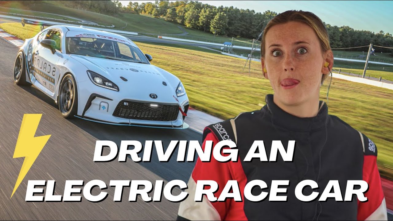 POV: What it's like to drive an all-electric race car! - Onboard with ...