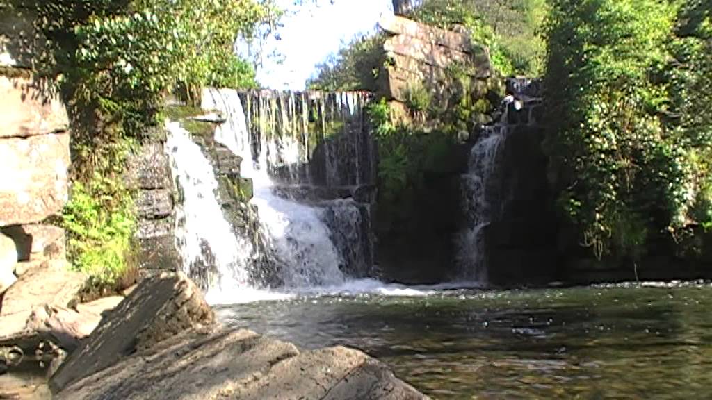 Penllergare Valley Woods: Waterfall/Cascade. - YouTube