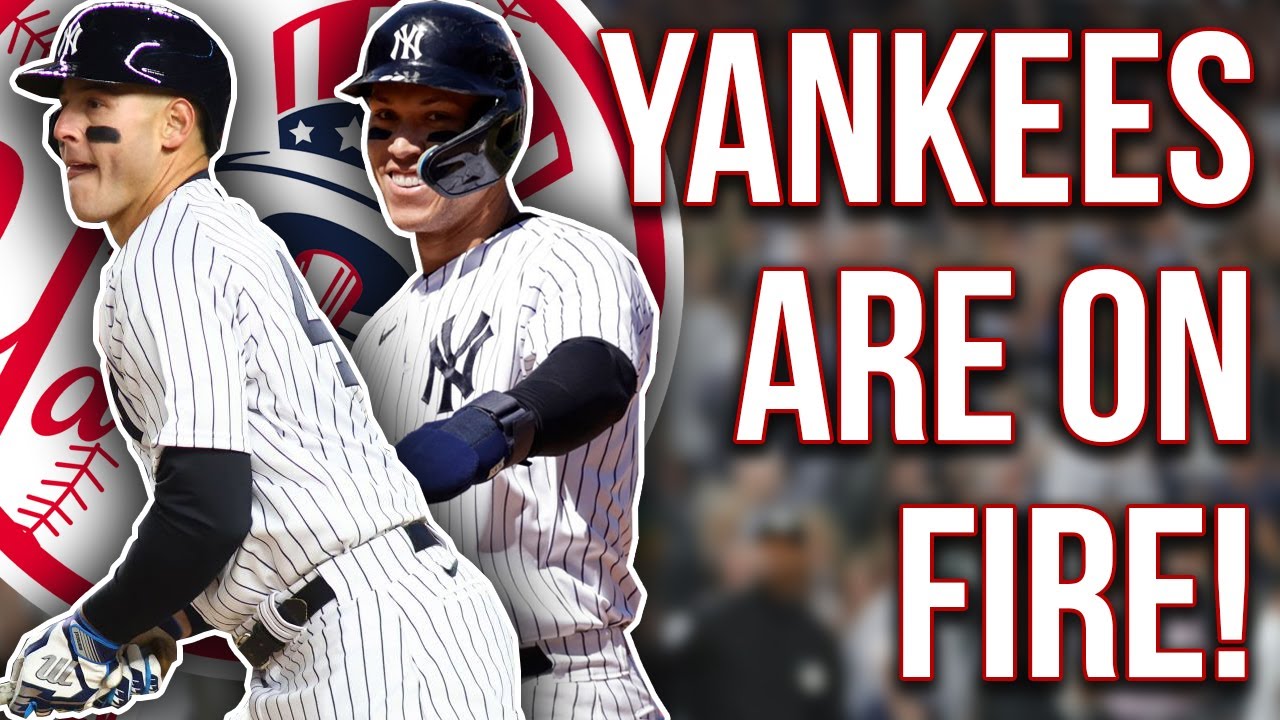 Yankees are on FIRE, Aaron Judge getting hot, Anthony Rizzo (Yankees ...