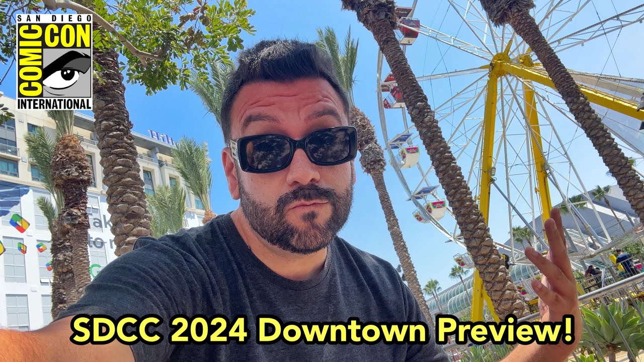 SDCC 2024 Downtown Preview! - YouTube