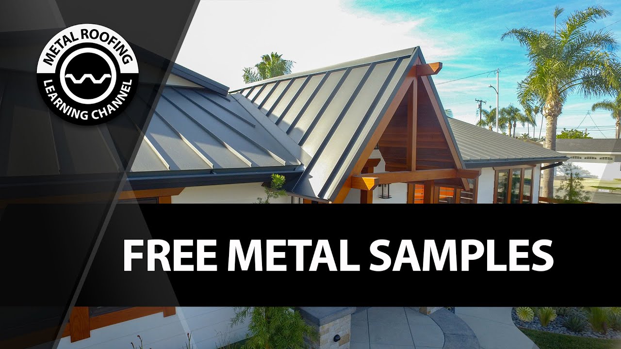 Free Metal Color Chips And Samples. Metal Roofing and Siding Samples ...