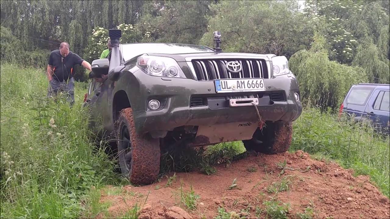 Toyota Landcruiser in Mud and Terrain / Off Road 4X4 Germany 2016 - YouTube